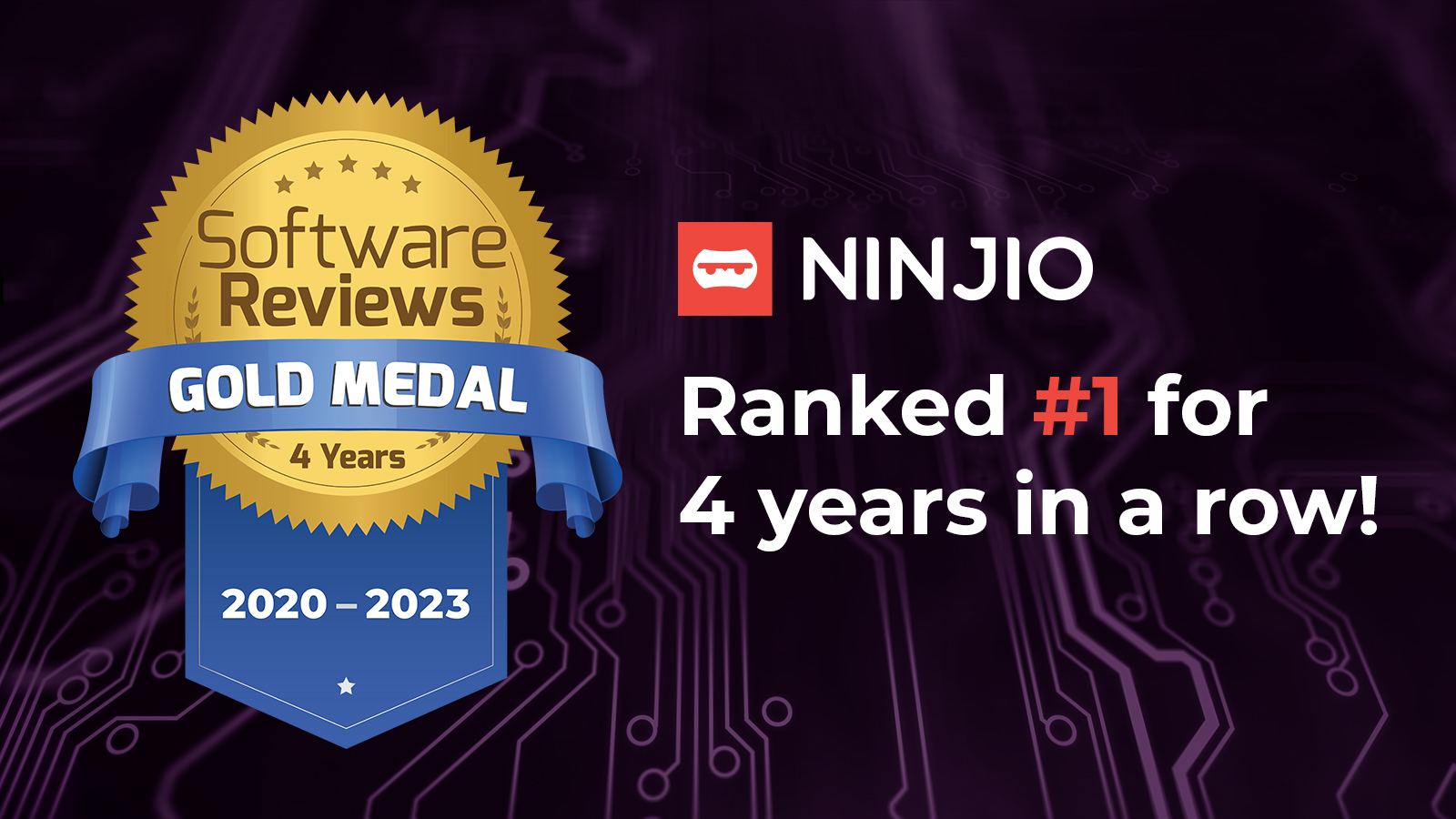 NINJIO Ranks Highly on SoftwareReviews | NINJIO